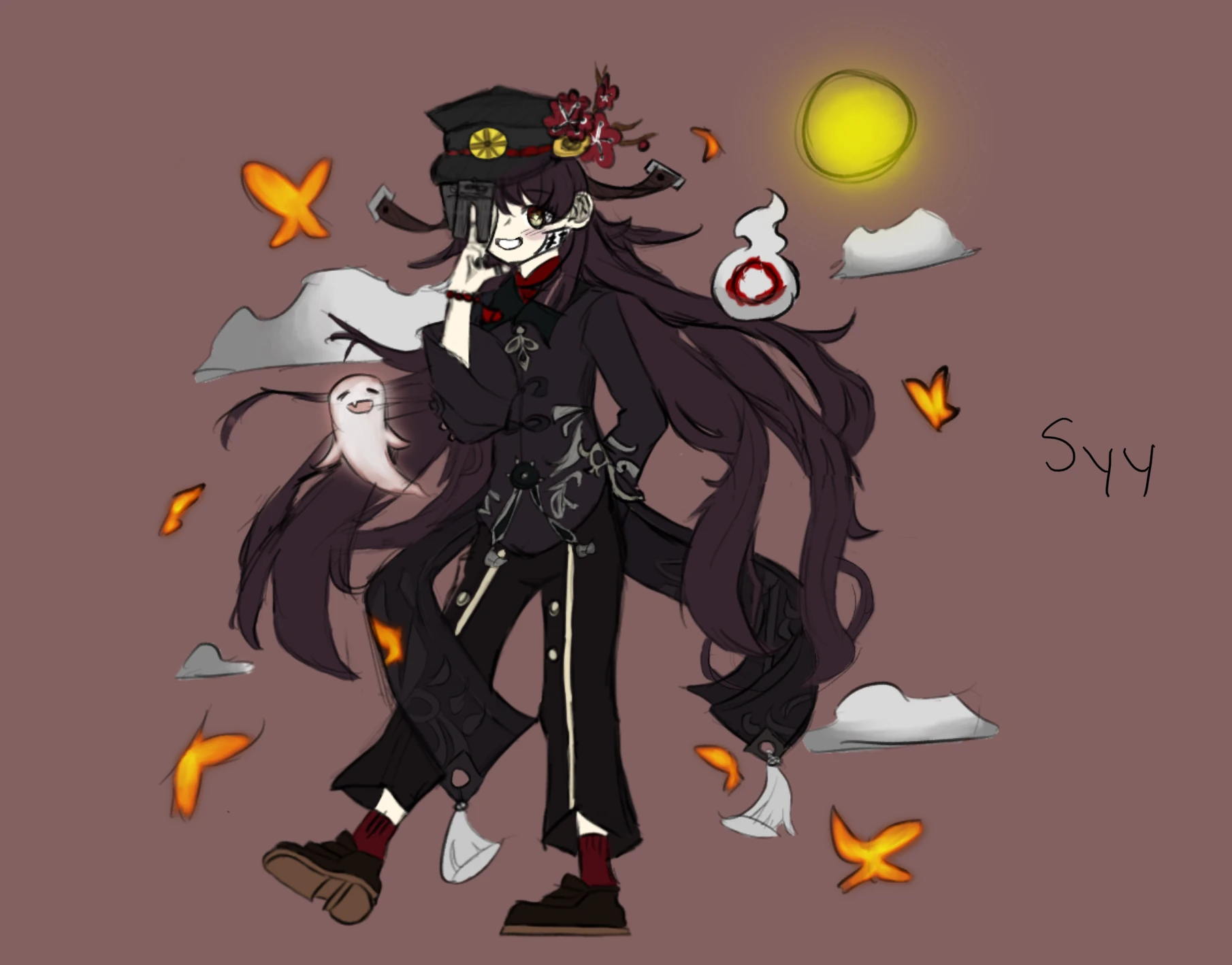 hutao fanart... hanako??? | Fandom