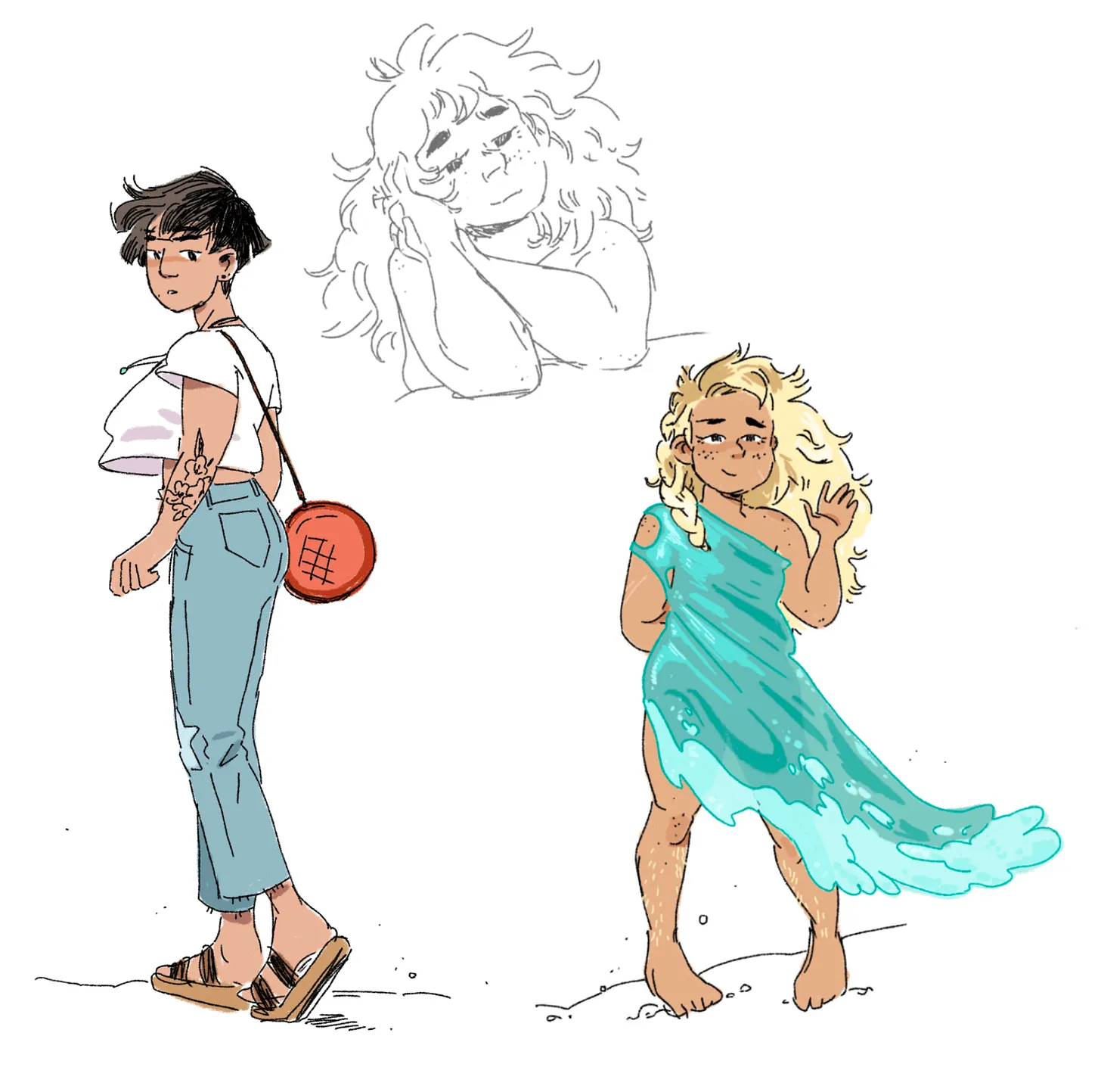 Art of Morgan and Keltie in 7 Years By Molly!!! 😆 | Fandom