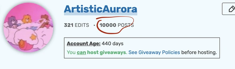 Ayoo, 10k posts on the dot! (when u click view profile, sadly not just clicking the pfp) | Fandom