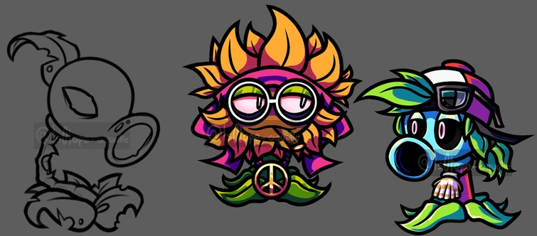 Deadplants.exe sketch (WIP) | Fandom