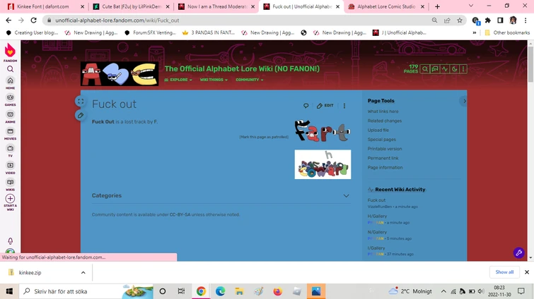 What is that page about | Fandom