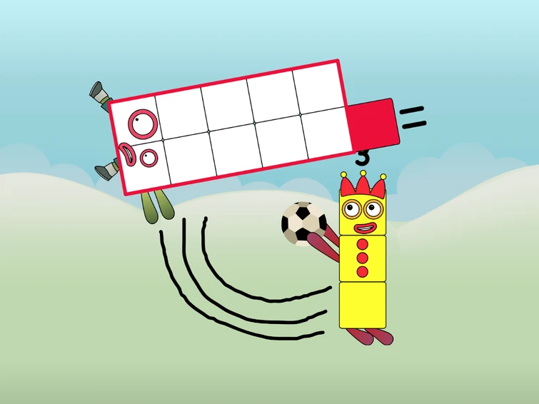 The Peanuts Football Gag but with Alphablocks and Numberblocks! | Fandom