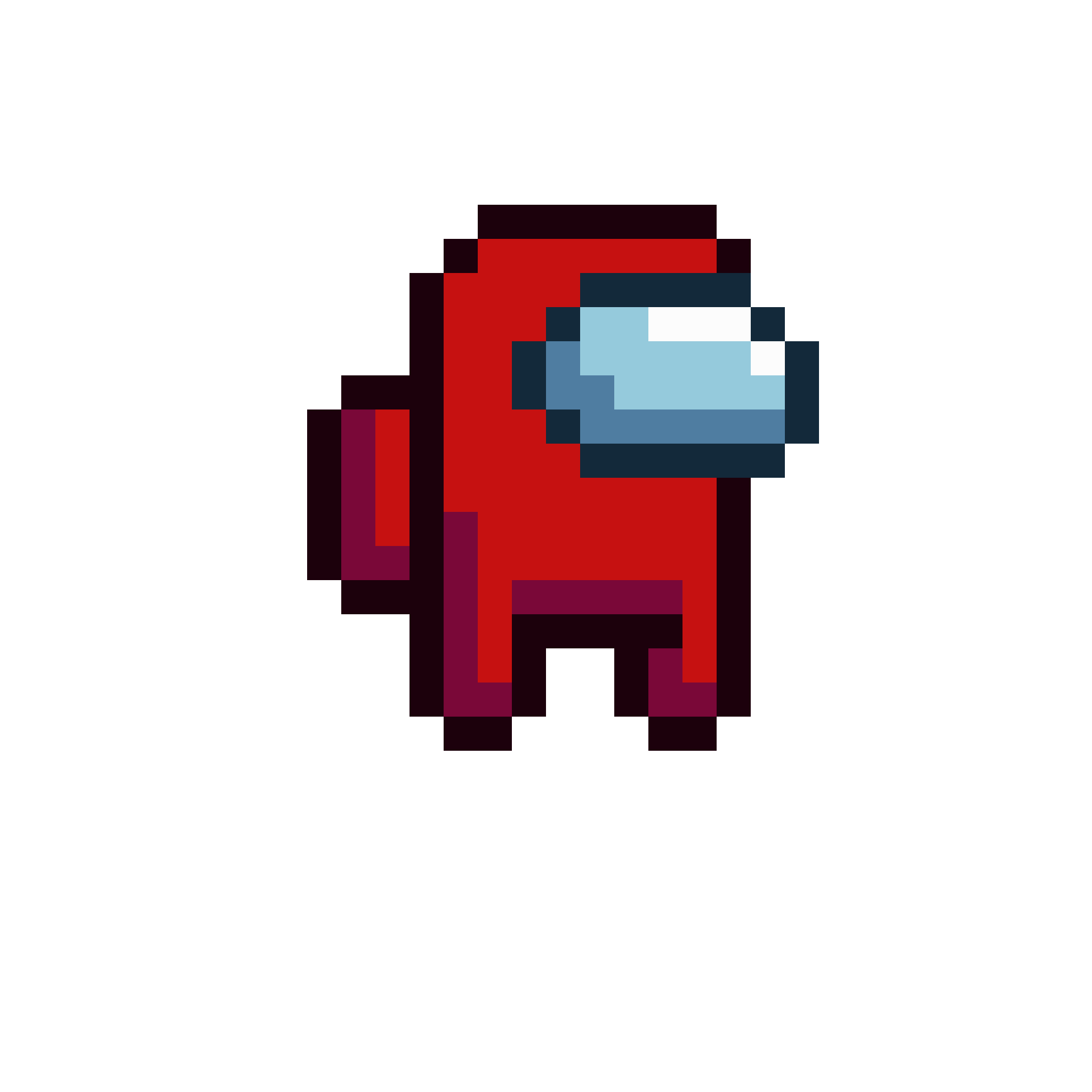 My pixel drawing of the Red Crewmate | Fandom