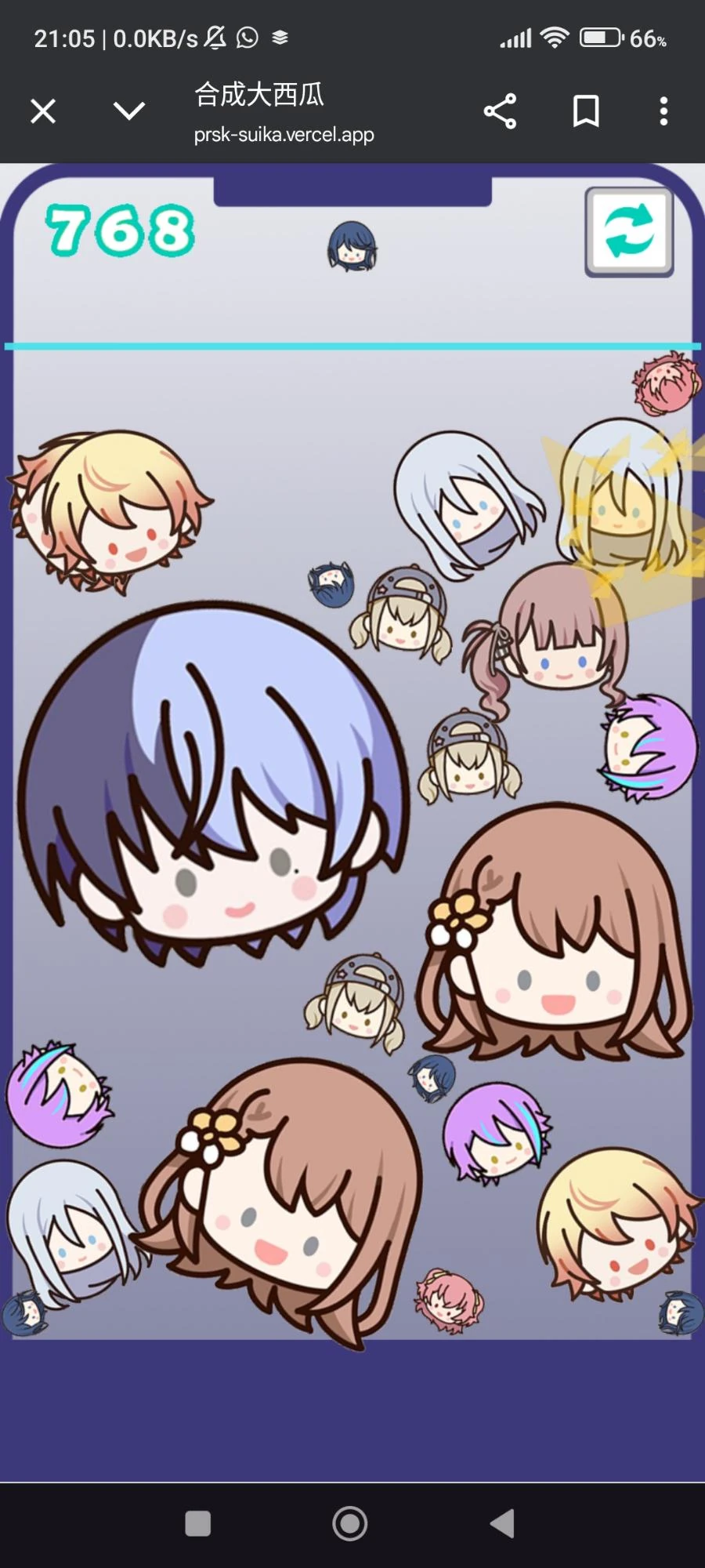 My pjsk suika high score before site crashed | Fandom