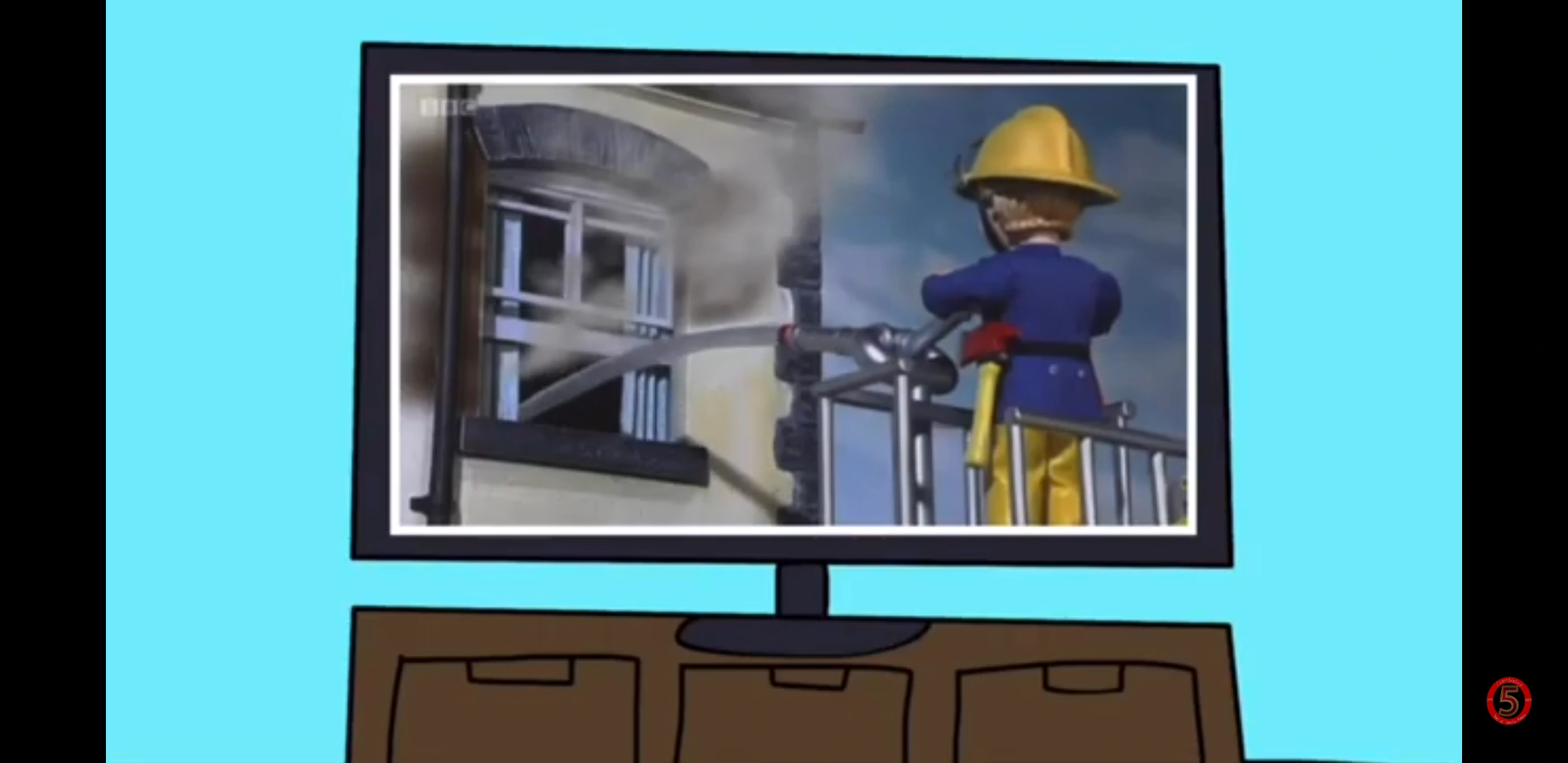 Everything Bagel watching Fireman Sam: A Real Live Wire | Fandom