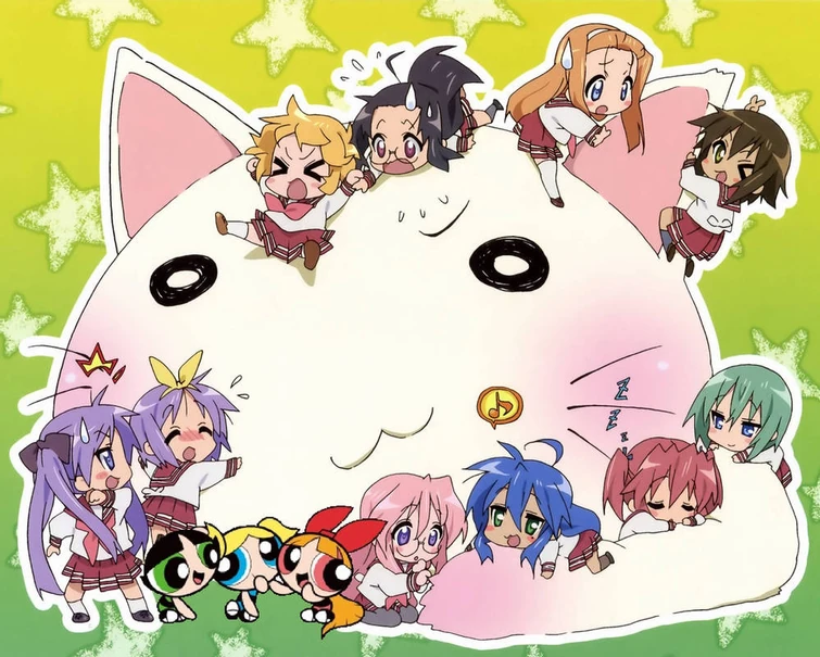 The Powerpuff Girls and Lucky Star | Fandom