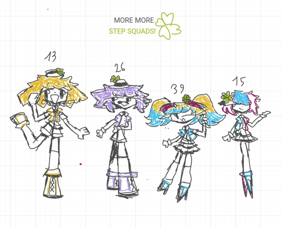 MORE MORE STEP SQUADS! ☆ | Fandom