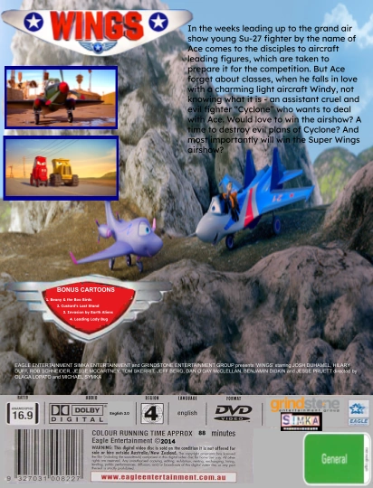 My 3 custom Australian DVD back covers | Fandom