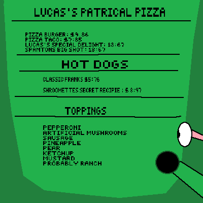 Lucas restaurant food menu | Fandom