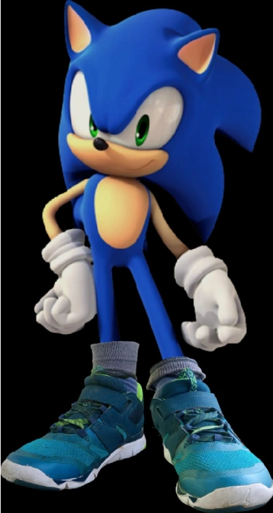 I made Sonic a new shoe design | Fandom