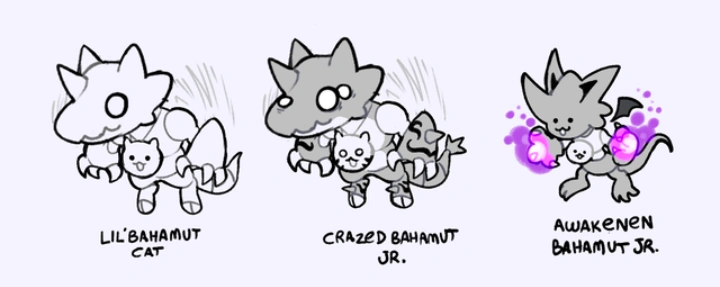 Here Comes Li'l Bahamut Cat! (fanmade) | Fandom