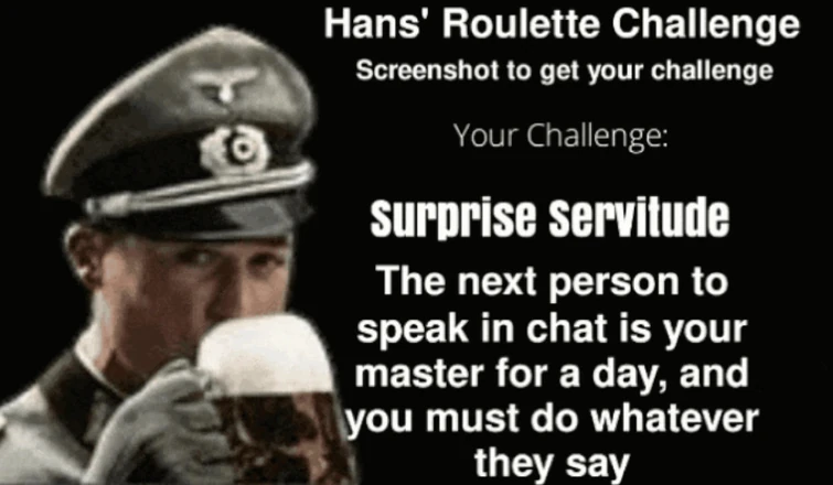 Hans' Roulette is back | Fandom