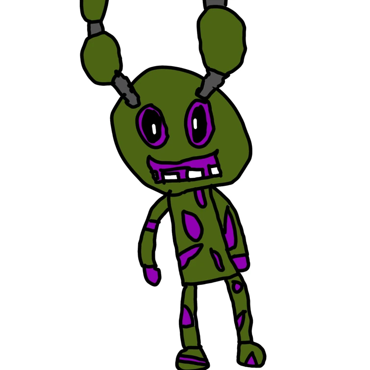 Tried drawing Springtrap. | Fandom