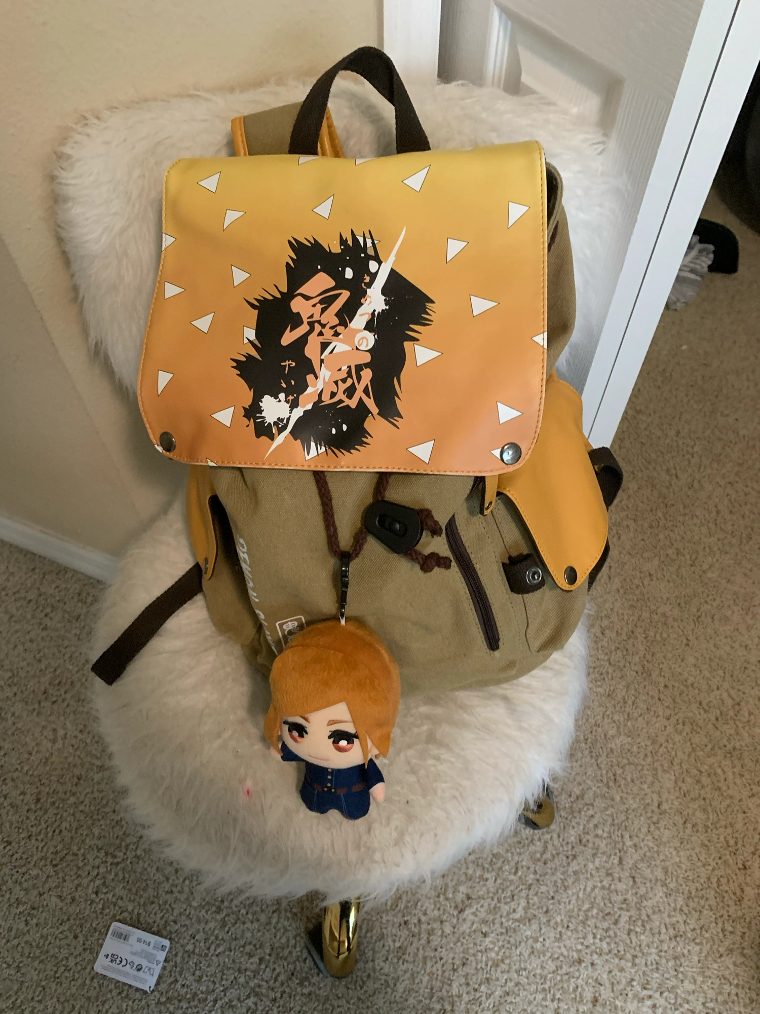What do you guys think of my amazing Zenitsu backpack | Fandom