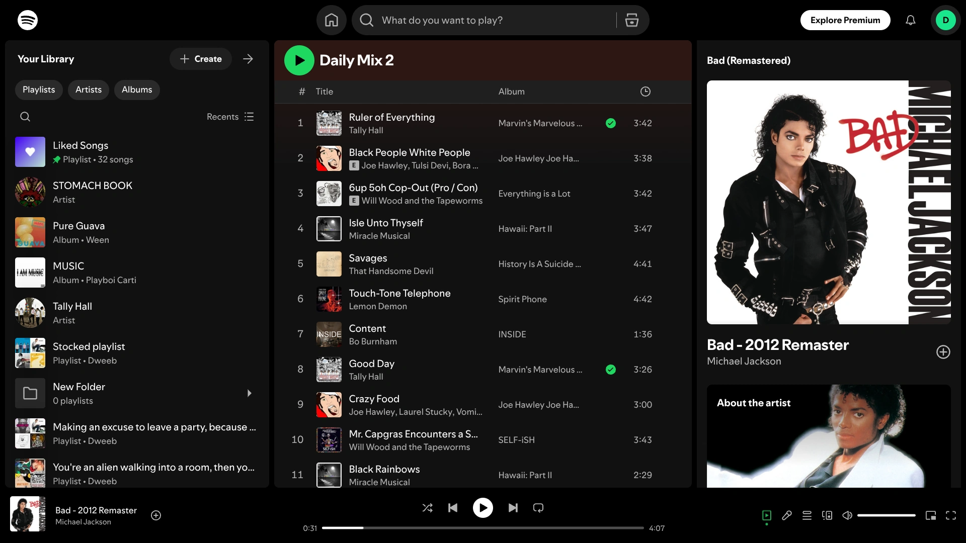 what do we think of my daily mix | Fandom