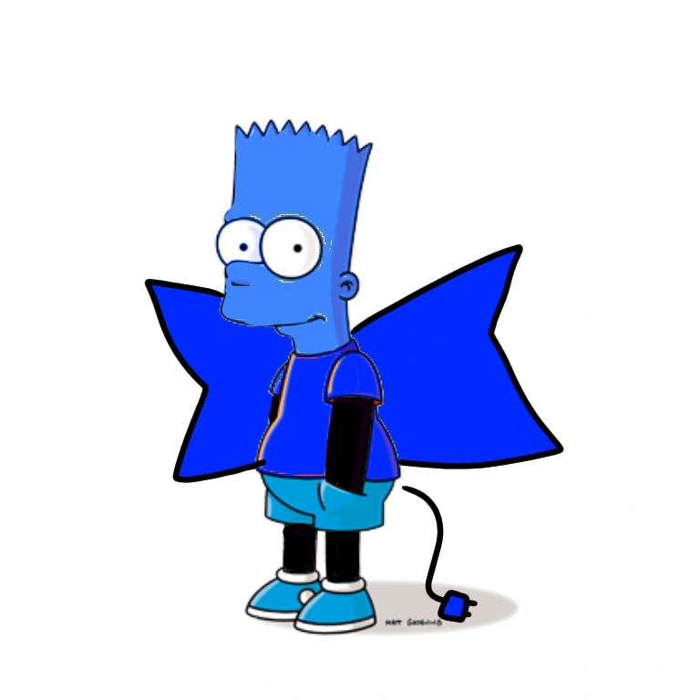 I spent 2 hours on this Bart Simpson for nothing no views i bet, so see ya | Fandom