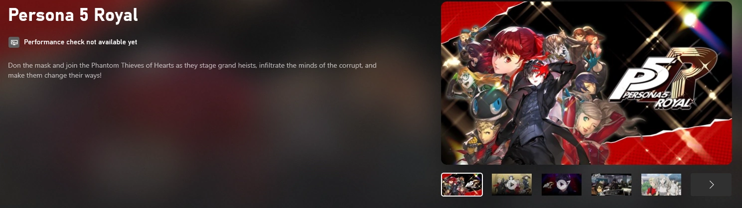 Persona 5 Royal is now available on Xbox Game pass. | Fandom