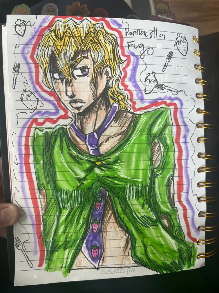 I drew Fugo today!! :) | Fandom
