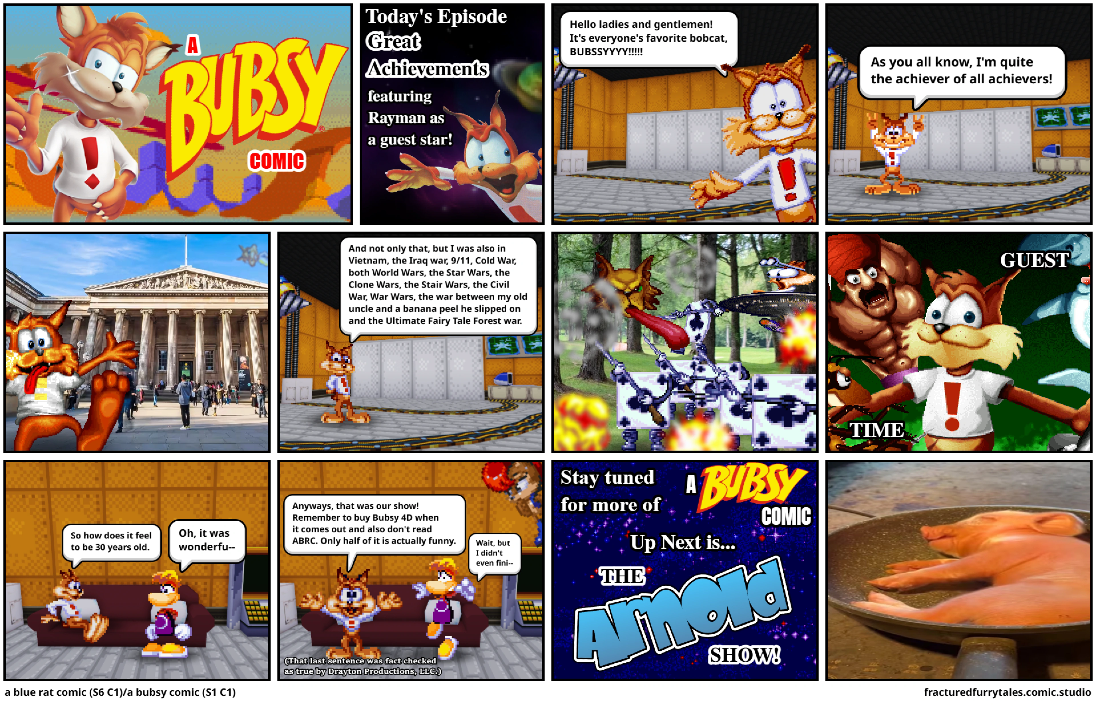 a blue rat comic #121: a bubsy comic #1 | Fandom