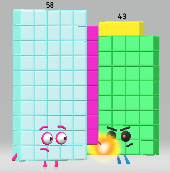 daily numberblock 58 | Fandom