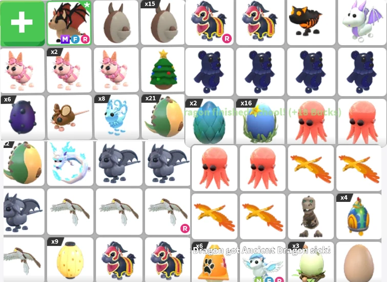 Trading inv with 11 age up pots | Fandom