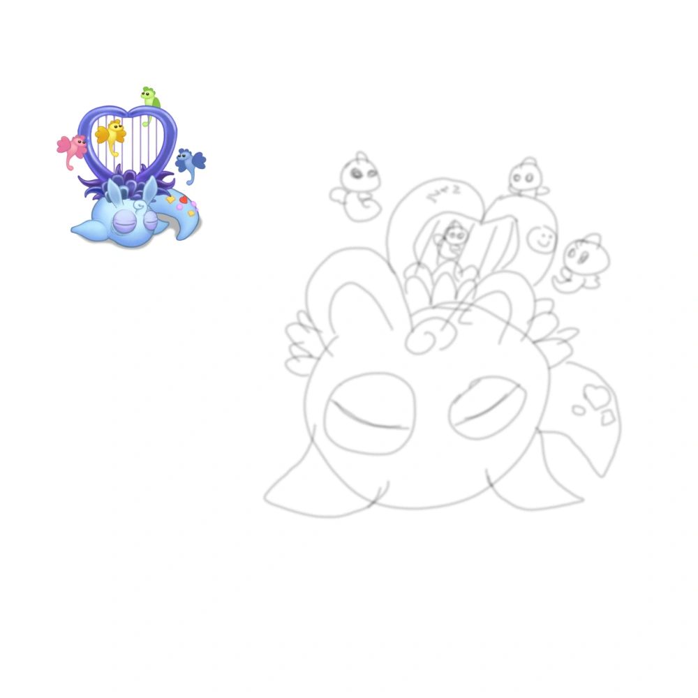 Baby cherruble sketch + group photo | Fandom