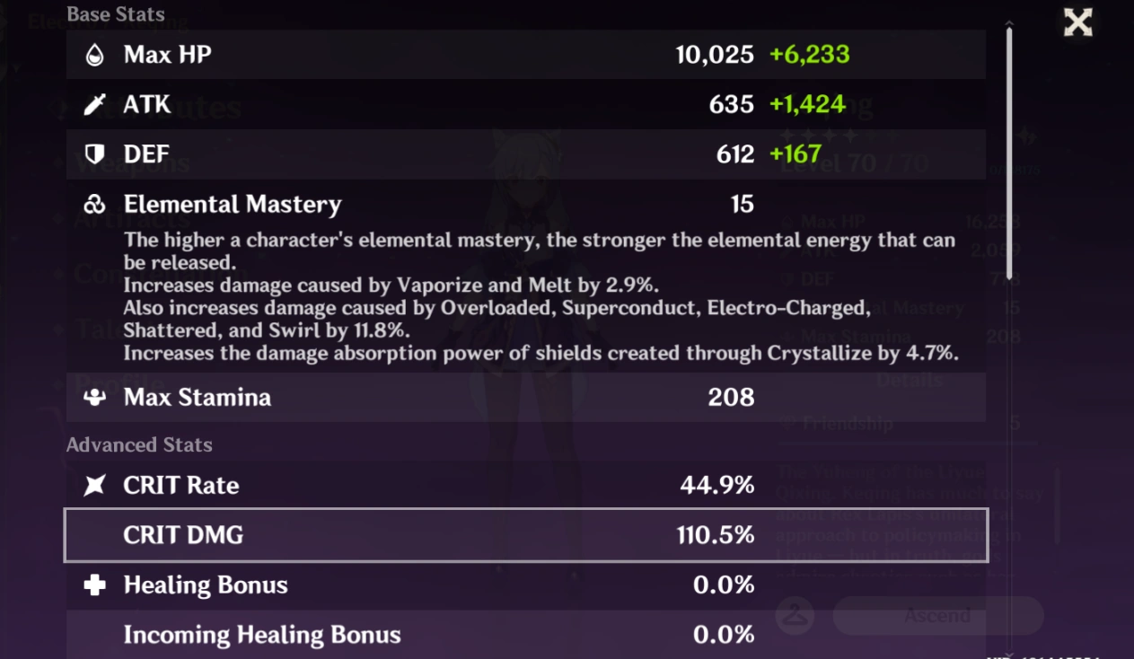 Rate my updated Keqing build! | Fandom