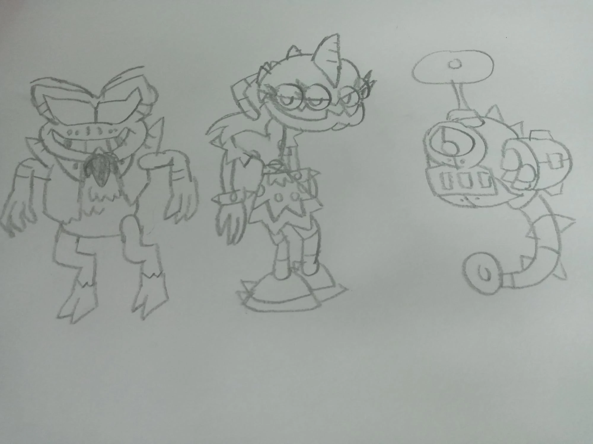 Some more msm as fan monsters concept art | Fandom