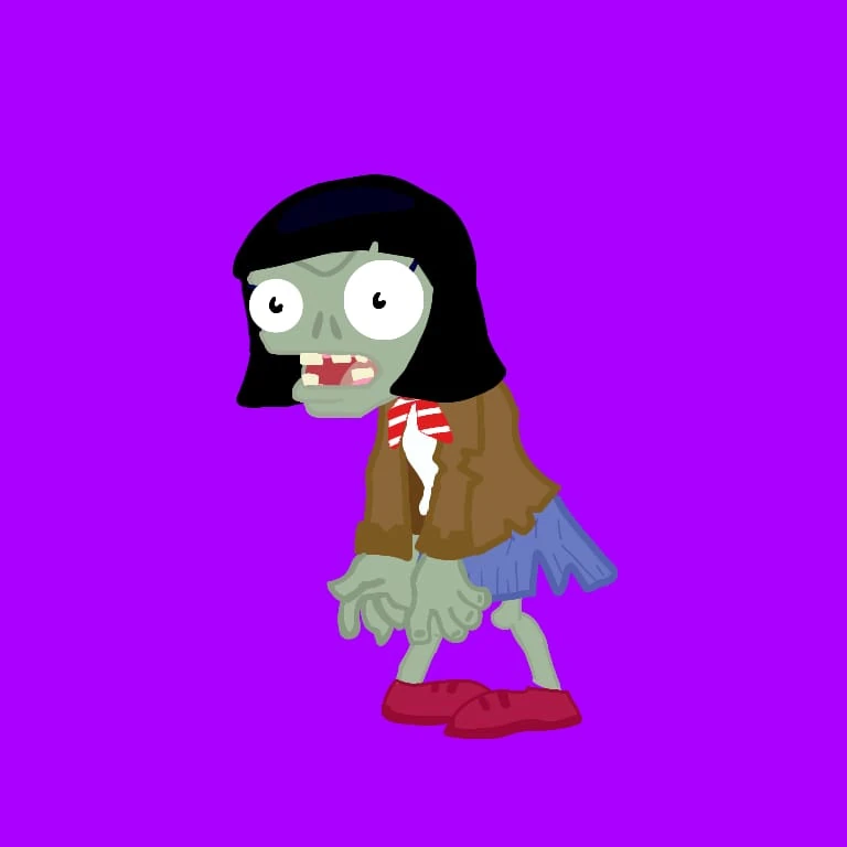 Browncoat zombies from PvZ2 female version | Fandom