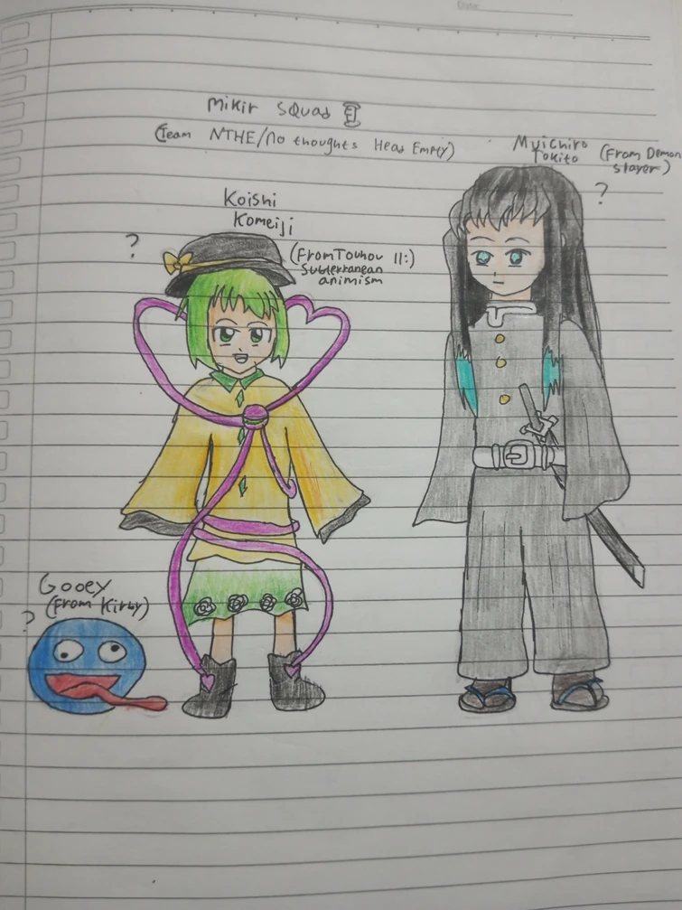 no thoughts, head empty squad art (gimme more characters) | Fandom