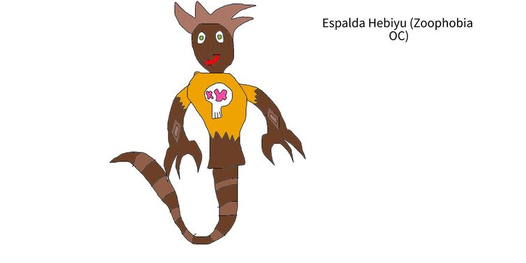 Espalda Hebiyu (Zoophobia OC) | Fandom