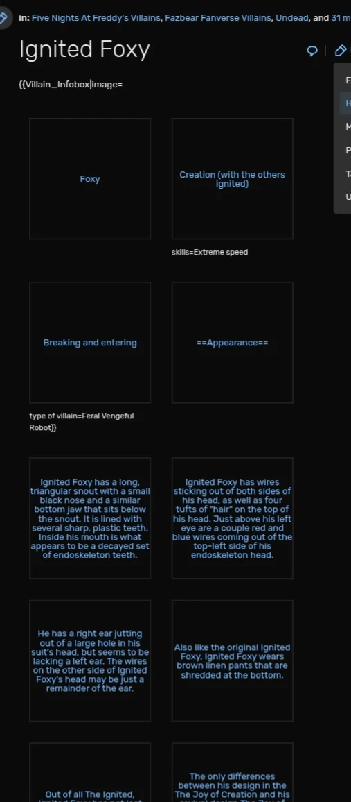 I Tried to add the New Ignited foxy until | Fandom