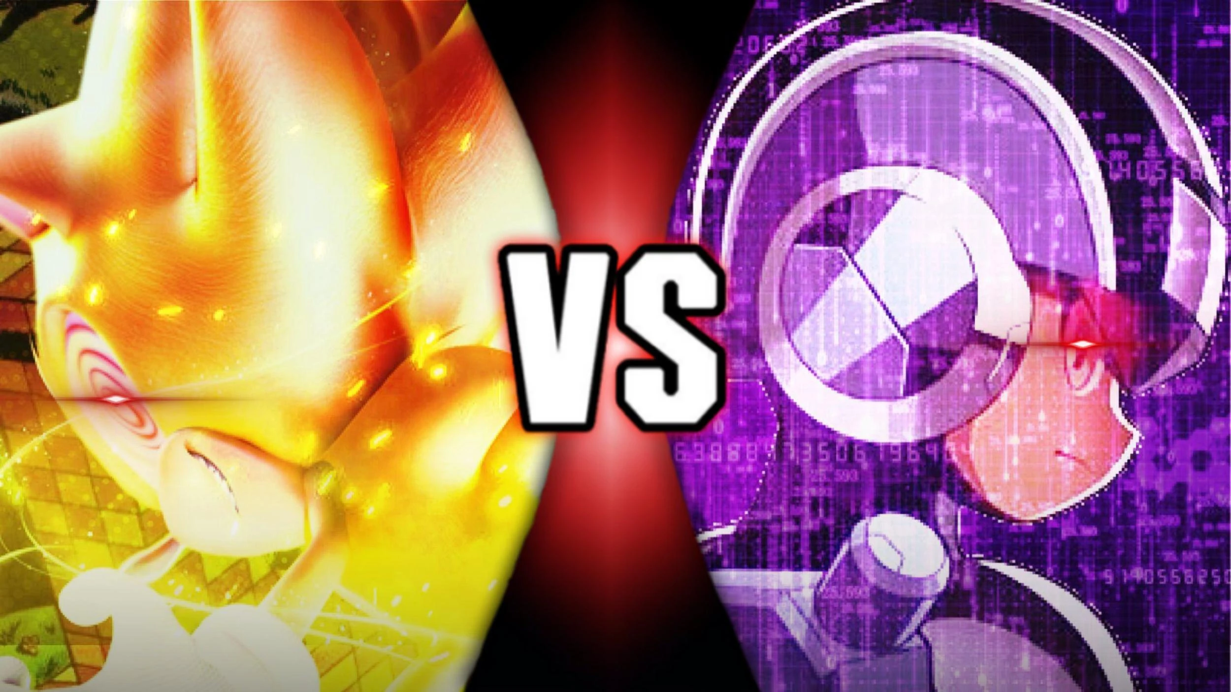 Fleetway Sonic vs Dark Megaman EXE | Fandom