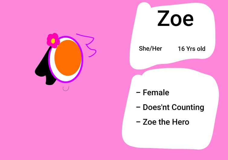 Zoe Ref Sheet | Fandom