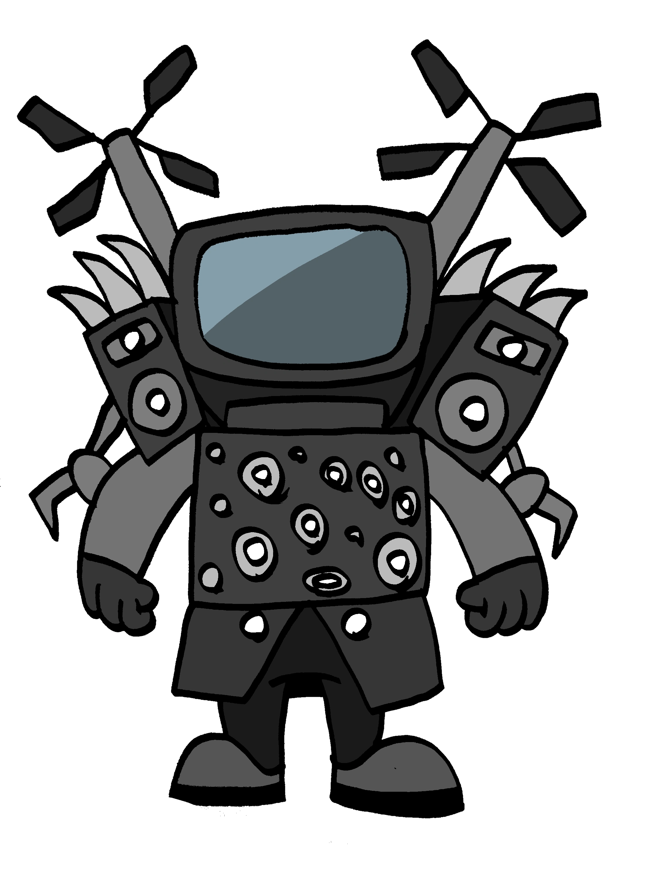 My drawing of the Cinema Man | Fandom