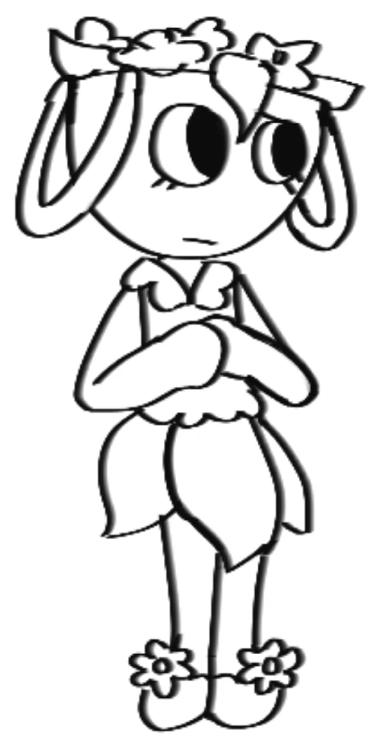 bassie fan design uncolored doodle | Fandom