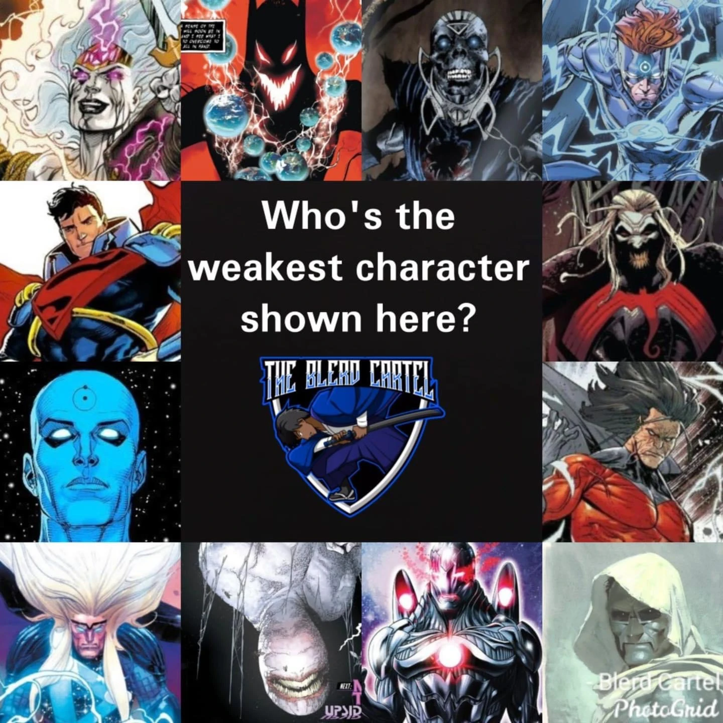 Who is the weakest character shown here? | Fandom