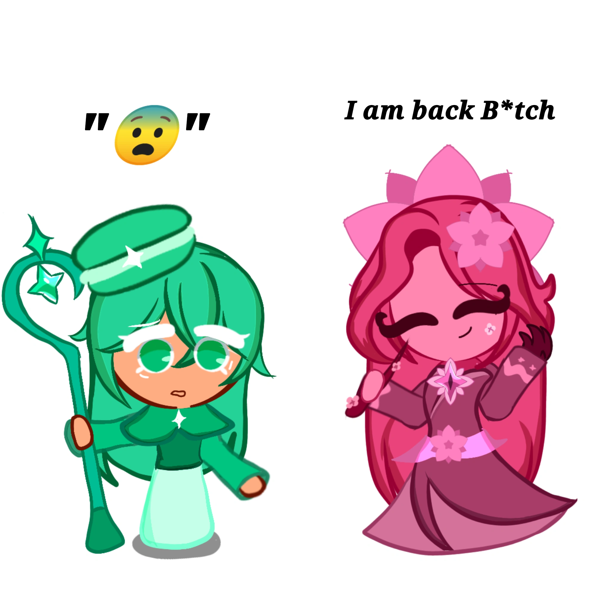 Mint Macaron cookie: "D:" | Fandom