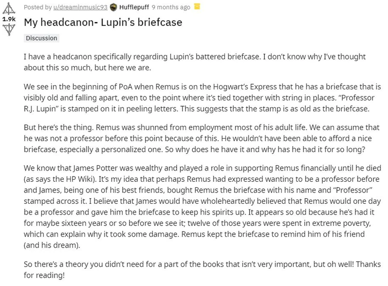 A whole lot of headcanons -- some smart, some wholesome, some funny ...