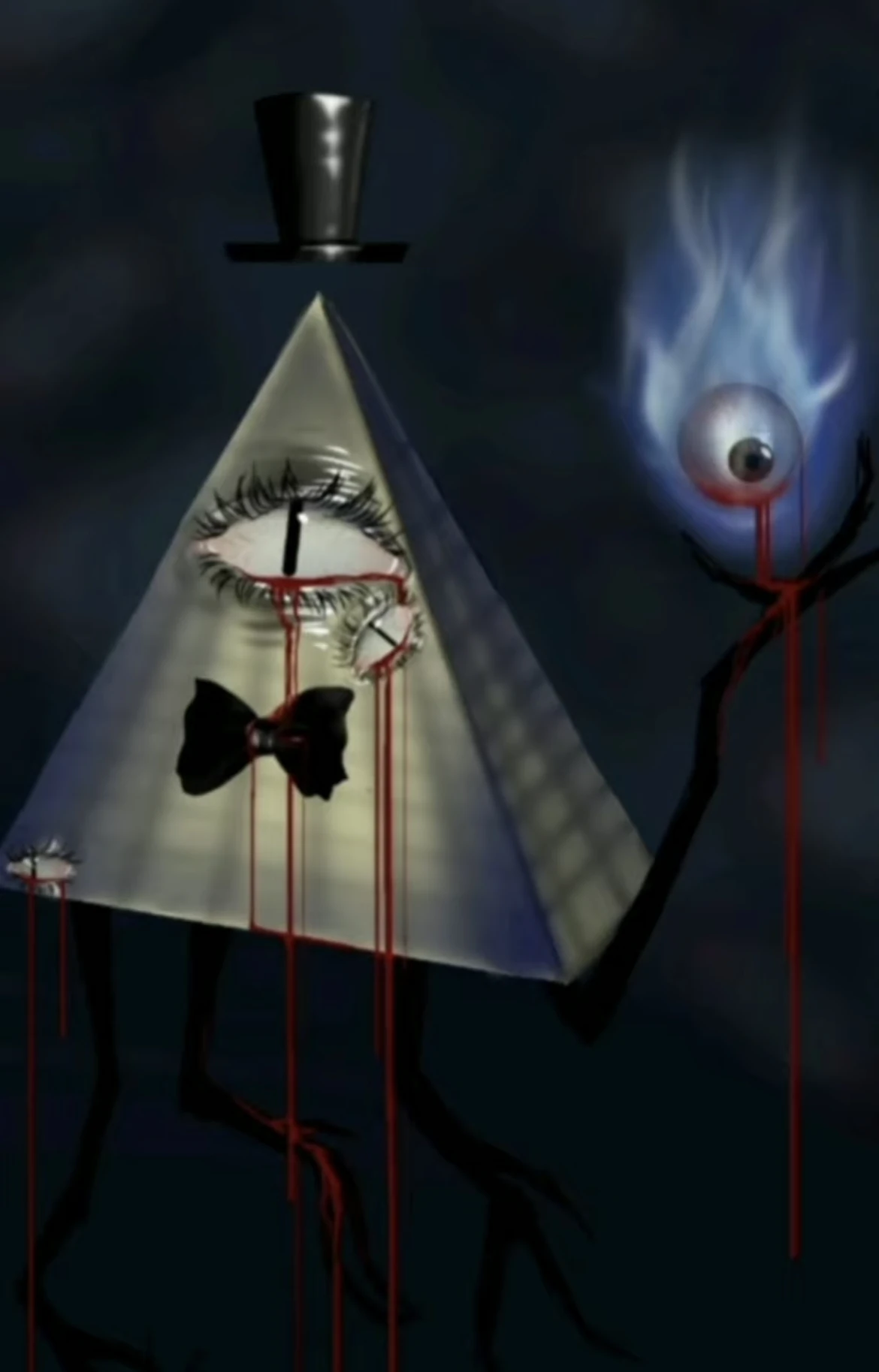 It’s not easy to creep me out with a picture of Bill, but someone did ...