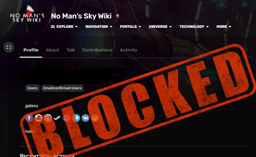 guys I think he might be blocked | Fandom