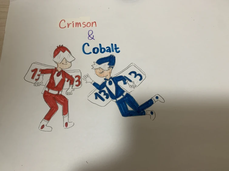 Crimson and cobalt bees | Fandom