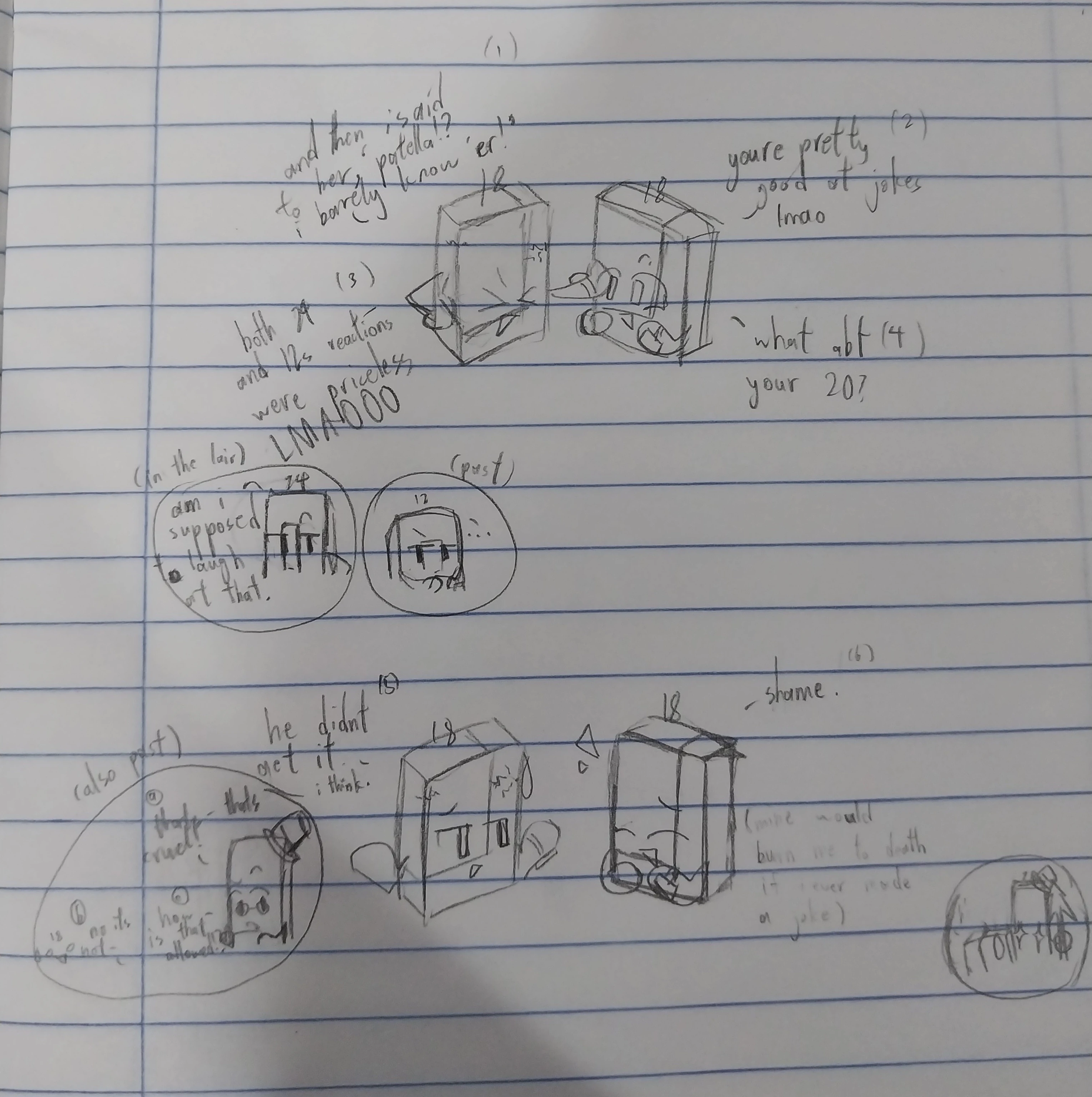 silly comic doodle thing | Fandom