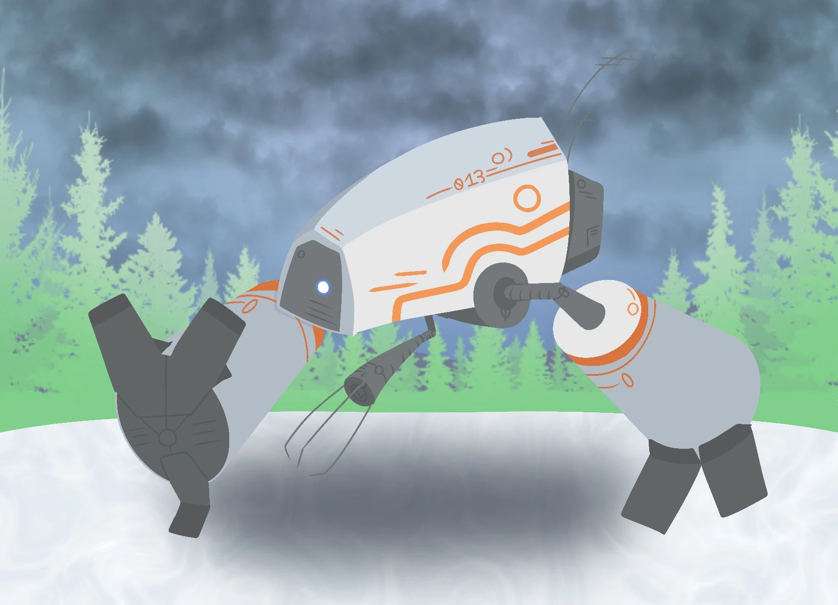 Random robot i drew bc i got bored | Fandom