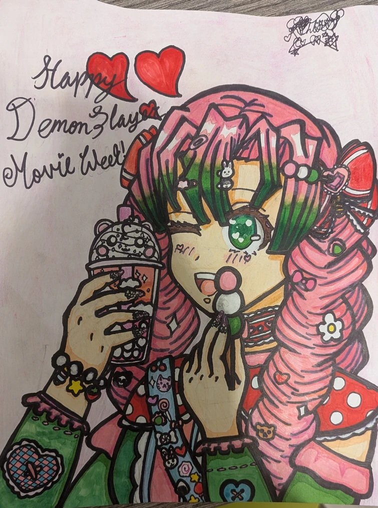 Finished Mitsuri art!!! | Fandom