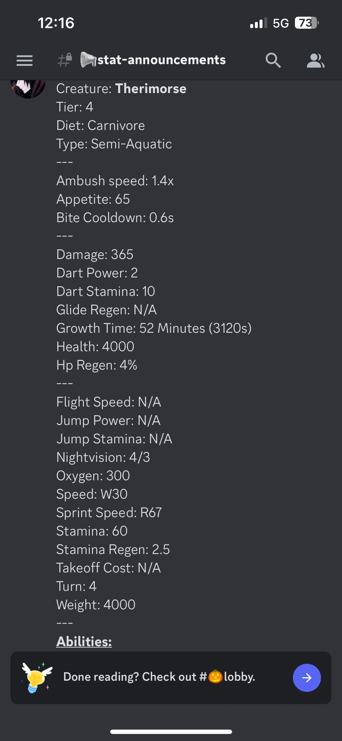 Final stats for theri and dante | Fandom