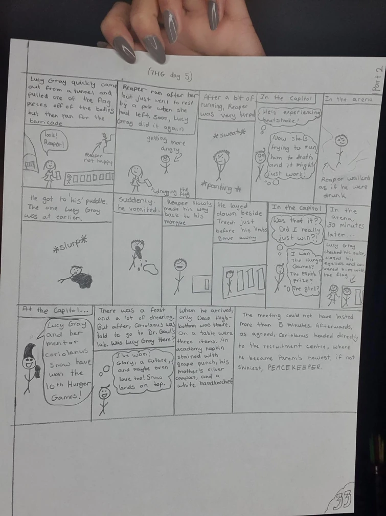 CHAPTER 20 THE BALLAD OF SONGBIRDS AND SNAKES GRAPHIC NOVEL | Fandom