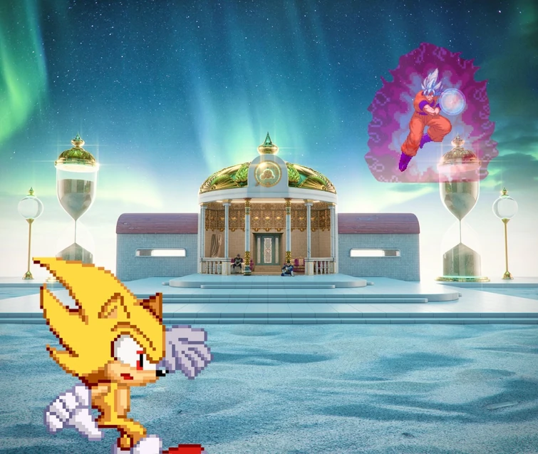 CC Goku vs Archie Sonic sprite art | Fandom