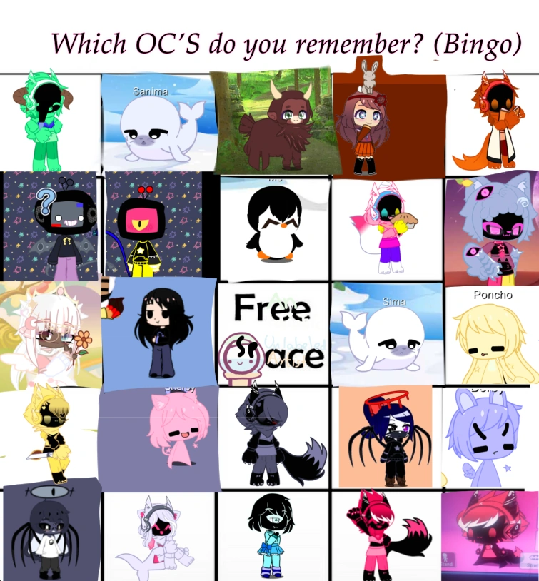 Tulip's OC bingo | Fandom