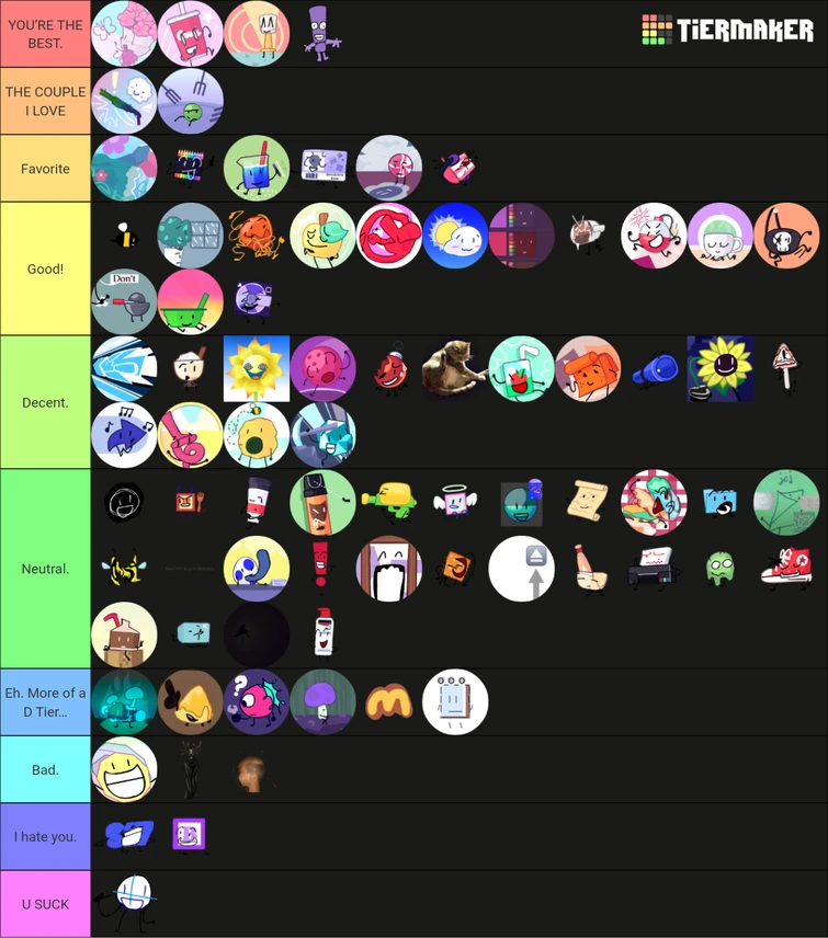 Rating animatic battle characters | Fandom